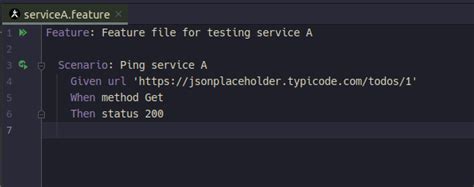 Intellij Running Specific Scenarios In A Feature File In A Multi Module Karate Project Runs