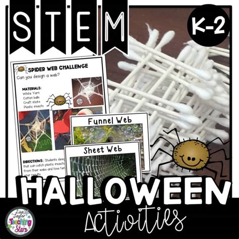 Halloween Stem Challenges K 2 By Lisa Taylor Teaching The Stars