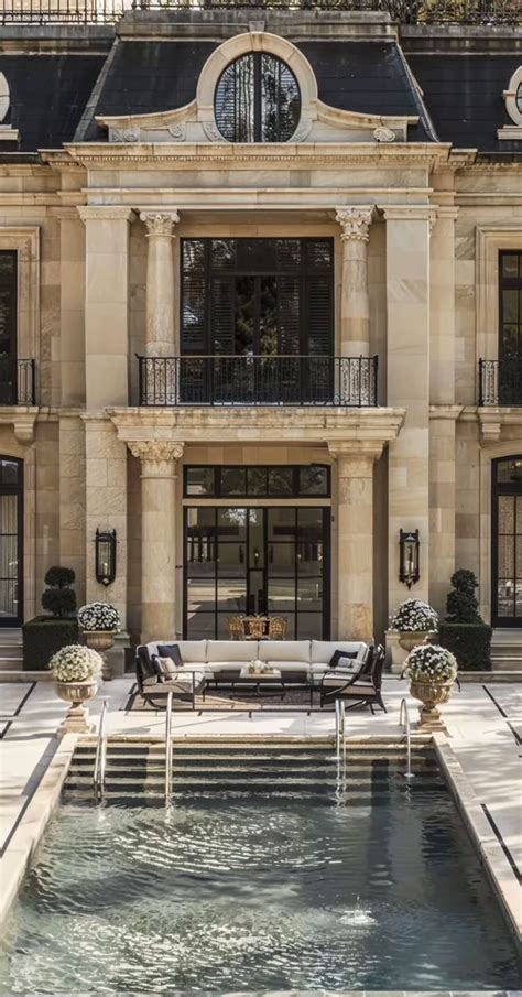 Pin By Stefon On My House Design Selection Dream House Pictures French Style Mansion