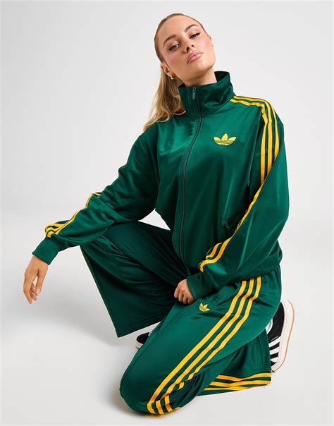 Adidas Originals Oversized Firebird Track Top Grün Jd Sports Österreich