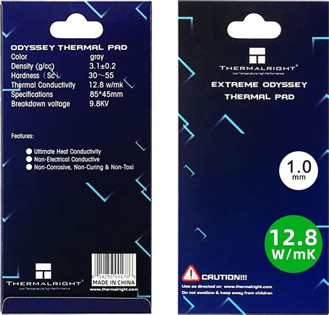 Thermal Grizzly Minus Pad 8 120x20x1 0mm 2 Pieces Self