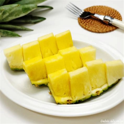 파인애플 껍질 자르기 자르는법 파인애플 후숙 보관법 네이버 블로그