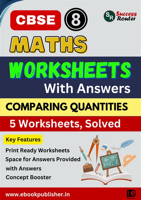 Cbse Worksheets For Class 8 Maths Comparing Quantities