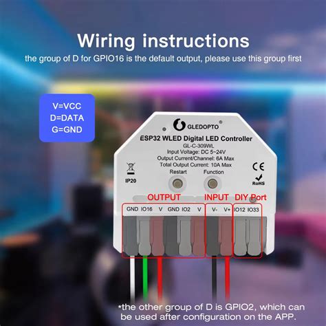 Esp32 Mini Wled Smart Controller Maker Store Pty Ltd