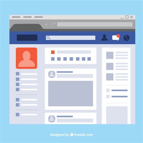 Blank Facebook Layout Free Customizable Engaging Facebook Post