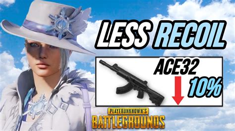 Ace32 Has Less Recoil After Update Pubg Mobile Youtube