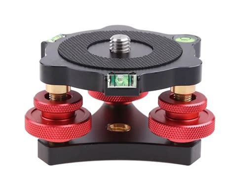 Smart Scope Precision Tripod Level Adjuster Metal Leveling Base