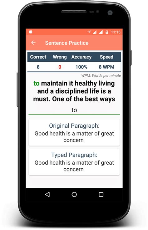 typing speed test typing master apk for android download
