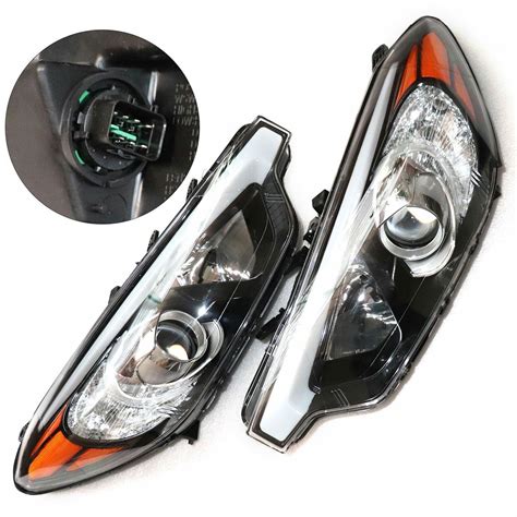 Miumaeov For 2014 2016 KIA Forte Forte Koup Forte5 Pair Halogen