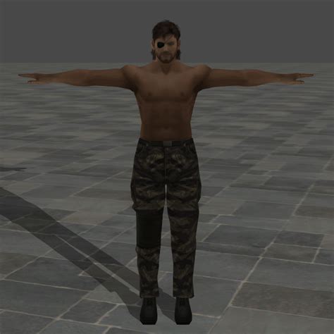 Snake Naked D Model For XNALara By Cookm On DeviantArt