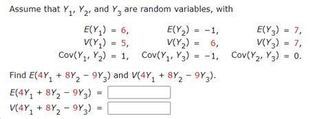 solved assume that y1 y2 and y3 are random