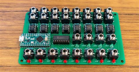 Overview This Is A USB Powered Teensy Based Interface That Has 16 CV