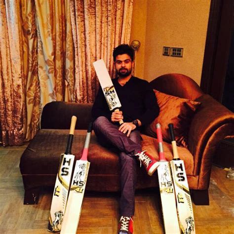 Ahmed Shehzad With His Bats Cricket Images And Photos