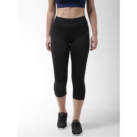 Buy Alcis Women Black Solid 34th Compression Training Tights Xxl Online