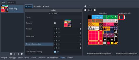 【godot4】tilemapのalernative Tilesとは ネコニウム研究所