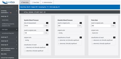 Socramate Ecrf And Socramia Ediary System