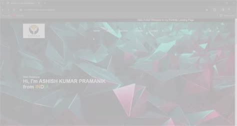 Ashish Kumar Pramanik On Linkedin Connections Portfoliowebsite Portfolio Gouravgo