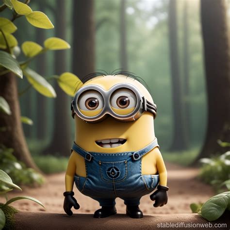 Optical Illusion Of A Squint Able Minion Stable Diffusion Online