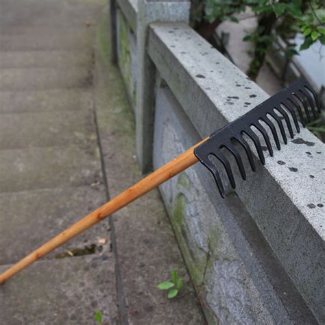 Farming Rake Stainless Steel Rake 14 Tooth Hay Dec Vicedeal