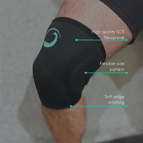 Knee Sleeves Premium 7mm SCR Neoprene