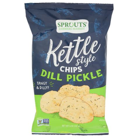 Sprouts Dill Pickle Kettle Chips Same Day Delivery Or Pickup Sprouts