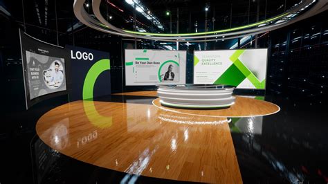 Virtual Sets Buy Talkshow Ugs Corporate Unreal Engine Virtual Set Stockeds