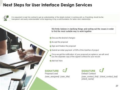 User Interface Design Proposal Powerpoint Presentation Slides