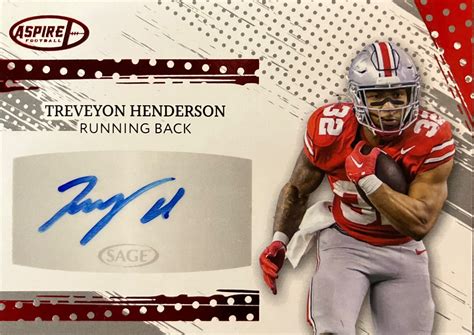 2025 Sage Aspire Football Cards