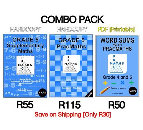 Grade 5 Mathematics Books Memos