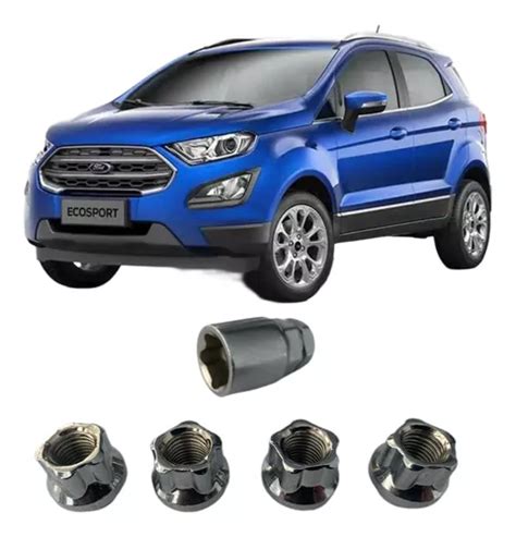 Birlos De Seguridad Ford Ecosport 2004 2021 Acero Solido Envío gratis