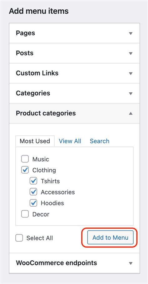 4 Ways To Add Woocommerce Product Categories To The Menu Users Insights
