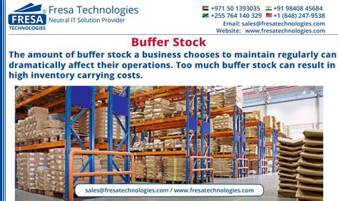 Buffer Stock In Supply Chain Management