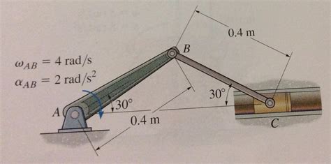 Solved Crank Ab Rotates With The Angular Velocity And