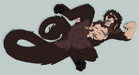 Rule 34 Absurd Res Anus Demon Digitigrade Floppy Ears Forked Tongue Genitals Green Eyes Haze