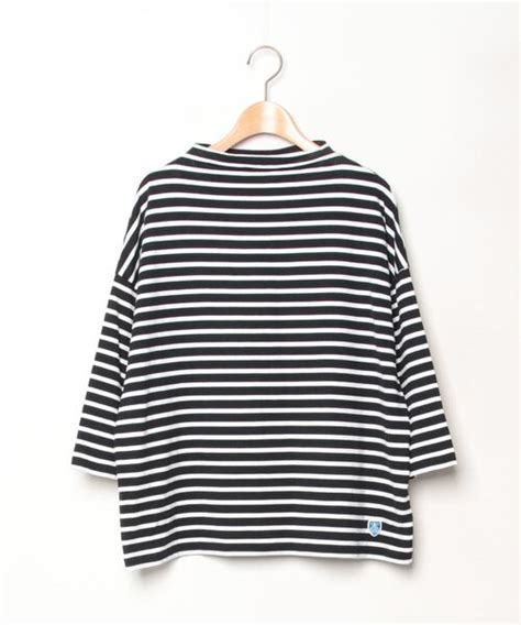 【ブランド古着】ボーダー柄長袖カットソー（tシャツカットソー）｜orcival（オーシバル）のファッション通販 Zozoused