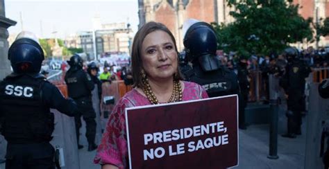 Promete Xóchitl Gálvez abrir las puertas de Palacio Nacional a toda la gente El Grillo