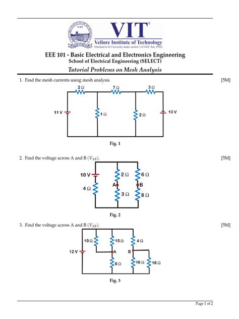 Mesh Analysis Pdf