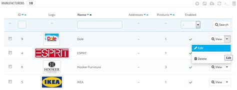Prestashop 16x How To Manage Manufacturers Zemez Support