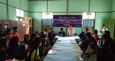 ဟိုပင်၌ တတိယအကြိမ် စာပေချစ်မြတ်နိုးသူများအသင်း Book Club နှင့် Youth