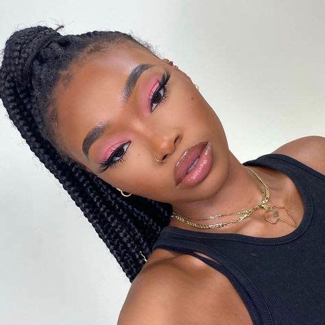 BRAIDS GANG Ideas In Braided Hairstyles Natural Hair Styles Box Braids Hairstyles