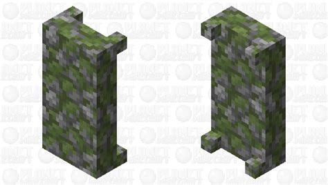 Mossy Cobblestone Bed Minecraft Mob Skin
