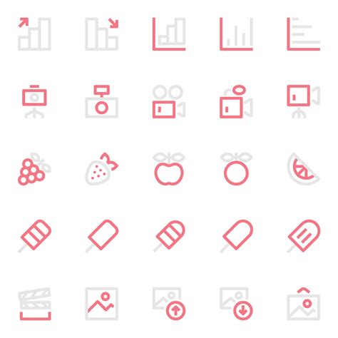 Two Color Outline Icons For User Interface 23336480 Vector Art At Vecteezy