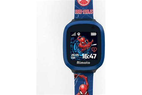 Умные часы-телефон с GPS Aimoto MARVEL Человек-Паук 9301101 - выгодная ...