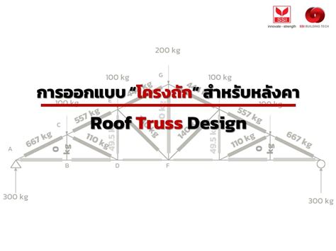การออกแบบ โครงถัก Truss We Love Steel Construction Facebook