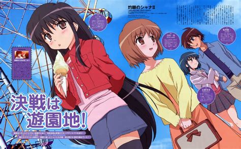 Shana Yoshida Kazumi Sakai Yuuji And Konoe Fumina Shakugan No Shana