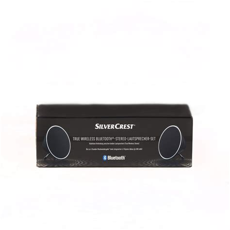 Silvercrest ® Stereo Speaker Set True Wireless Bluetooth Royal Brands Co