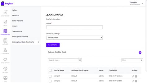 Laravel ECommerce SaaS Multi Vendor Bulk Upload Bagisto