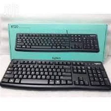 Telecom Stores Logitech K120 Usb Standard Computer Keyboard