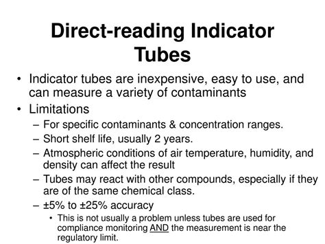 Ppt Direct Reading Instruments Powerpoint Presentation Free Download