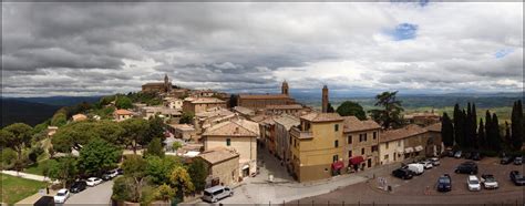 Burgblick Auf Montalcino Foto And Bild Architektur Europe Italy